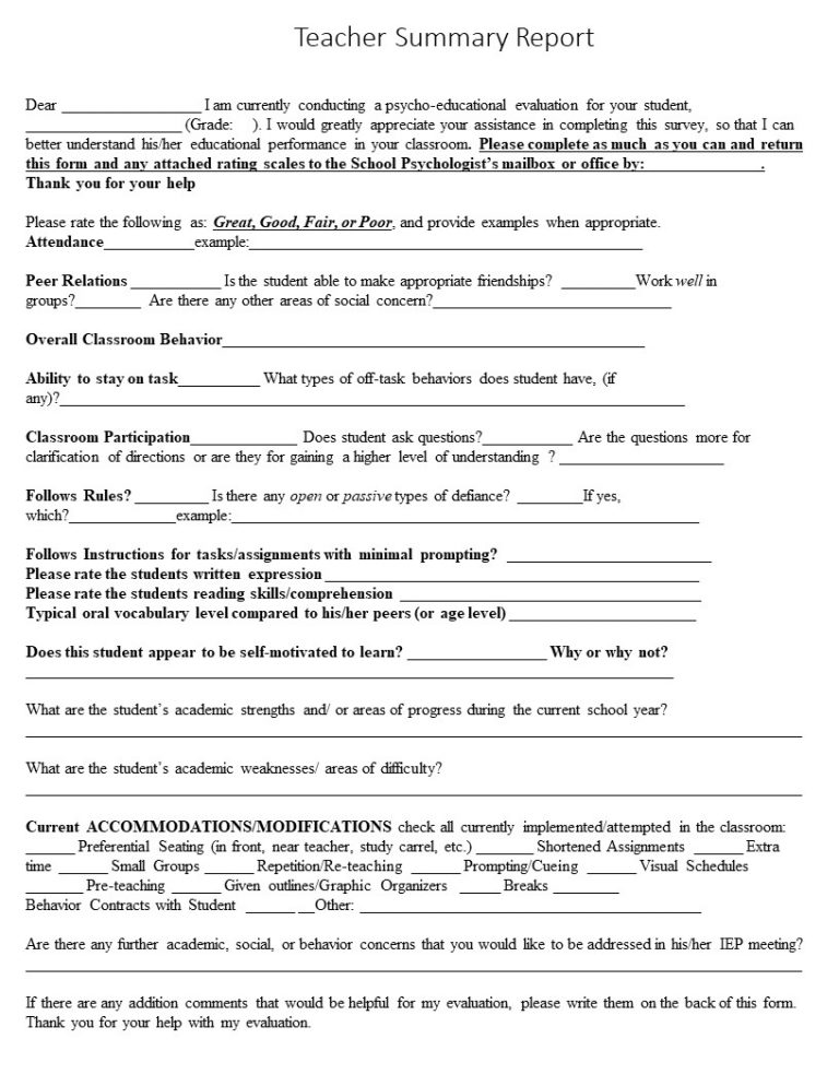 6 Tools for School Psychologist to Conduct A Psychoeducational ...