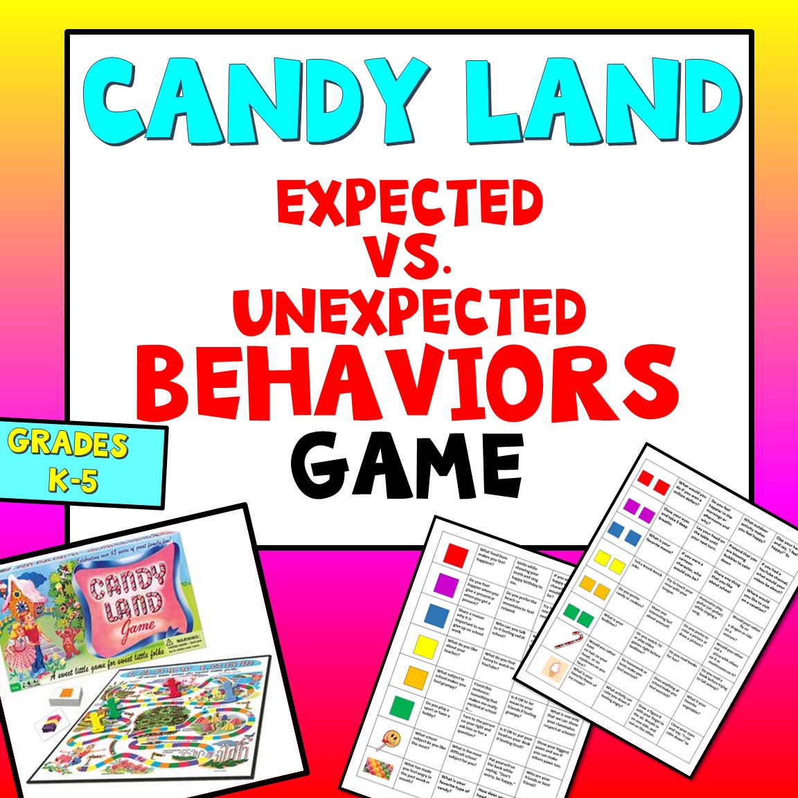 How to Turn Regular CANDYLAND into a GREAT Therapy Tool the Right Way ...