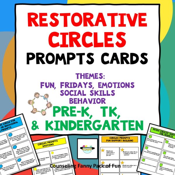 How to Start Restorative Practice Circles Prompts - The Counseling Fanny Pack