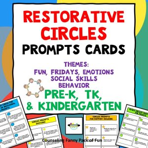 20 Days of Restorative Circles Prompts - The Counseling Fanny Pack